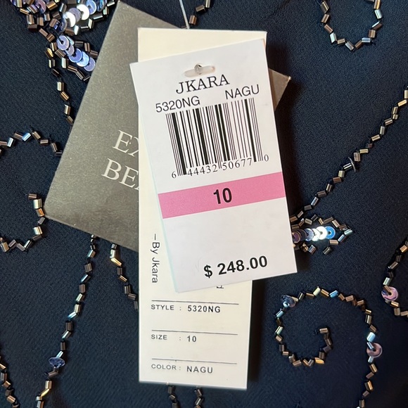 J Kara | Dresses | Brand New Navy Jkara Beaded Sequin Dress | Poshmark